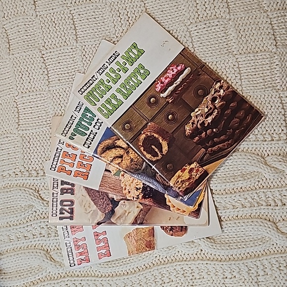 Kitchen | Vintage Cookbook Bundle Occidentking Midas Flour Cookbooks 7s ...